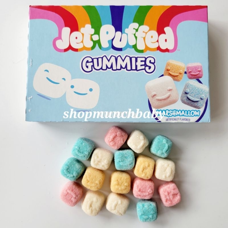 Jet-Puffed Gummies chewy candy (85g) | Shopee Philippines