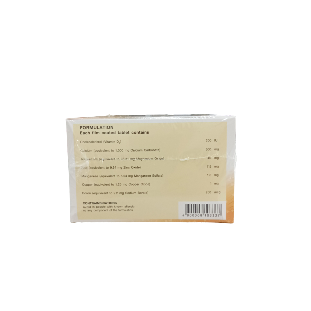 Calvin Plus 120 Tablets (Vitamin d3 + Minerals) | Shopee Philippines