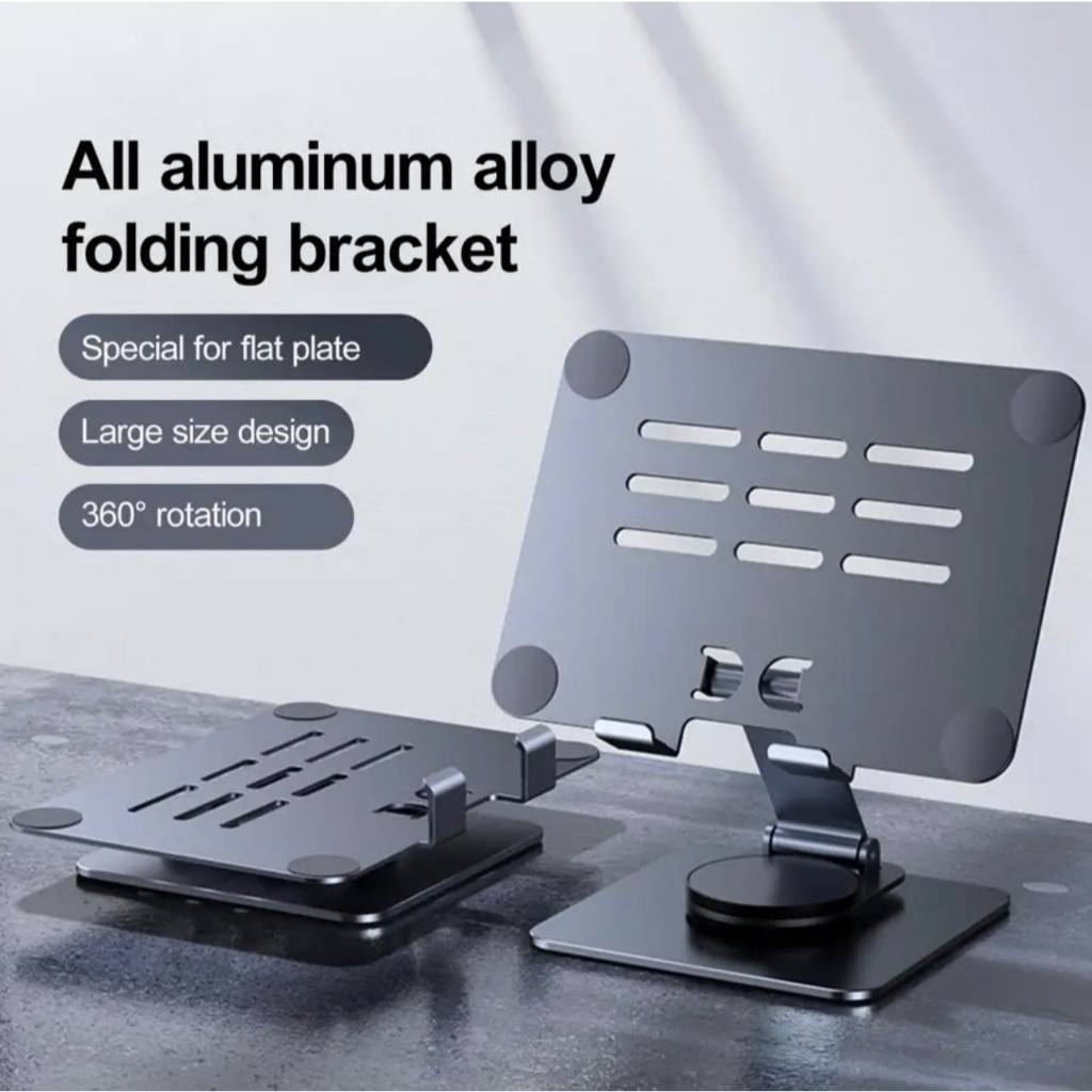 Meet Universal Tablet Stand Sturdy 360-degree Rotating Tablet Holder ...