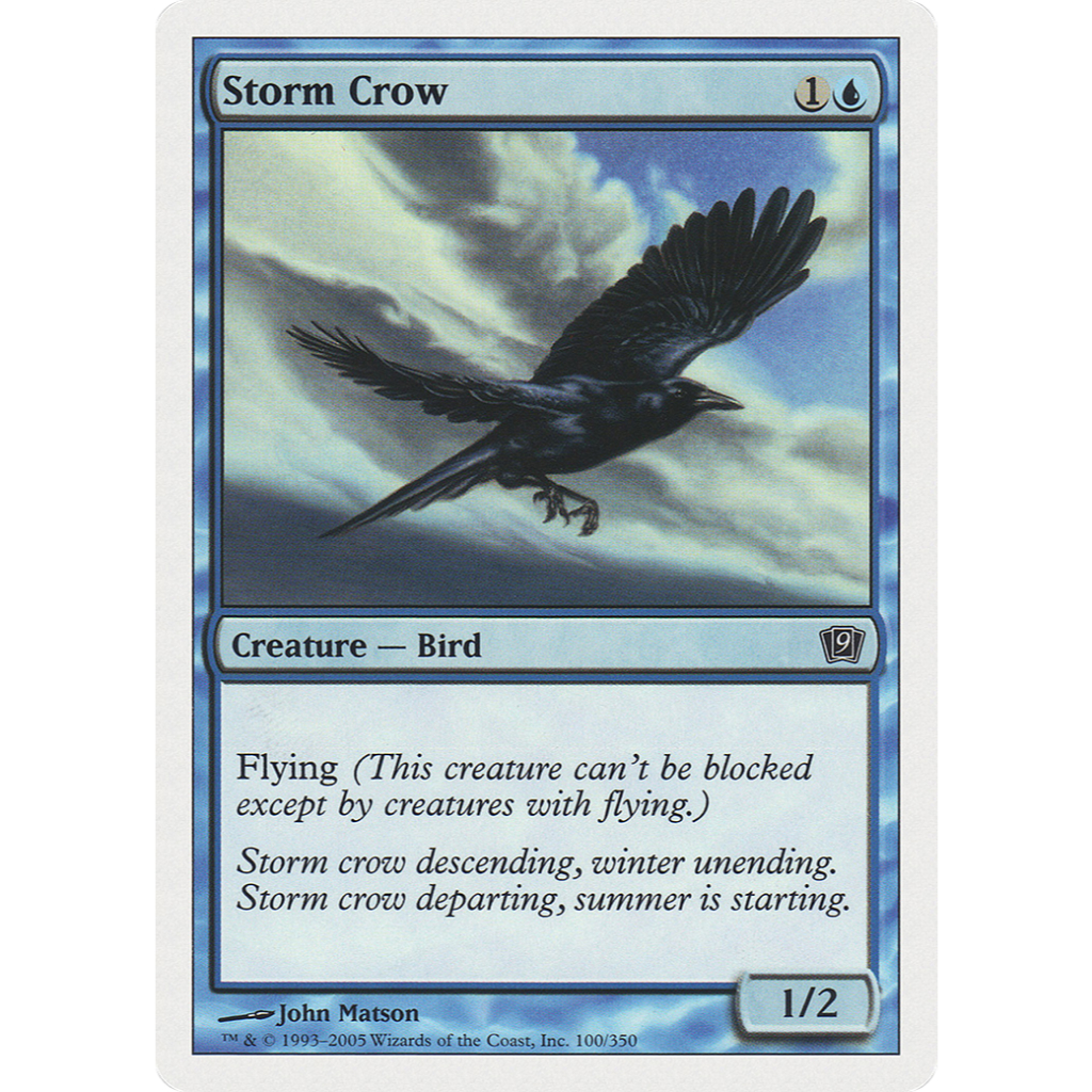 Storm Crow | [SINGLE] - Magic: the Gathering | Shopee Philippines
