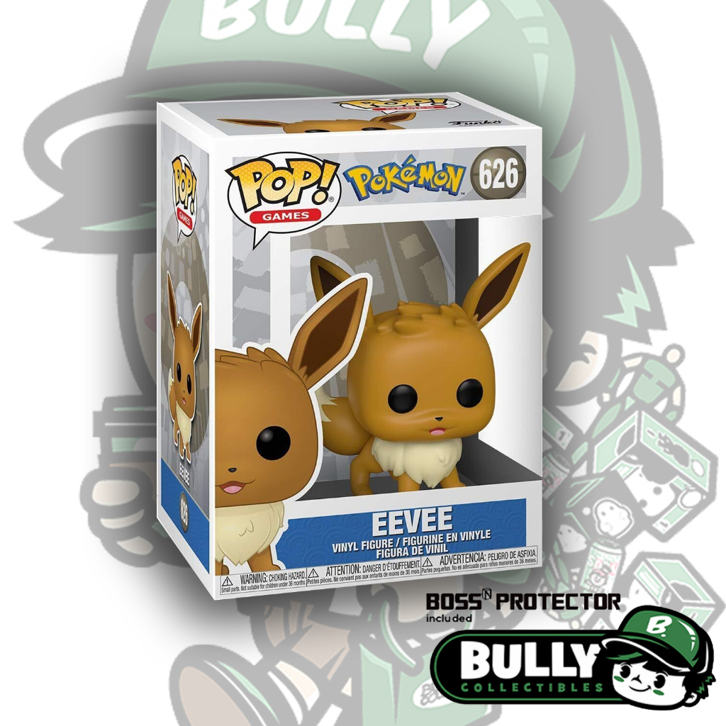 Funko POP! Games: Pokemon - Eevee 626 With Boss Protector | Shopee ...