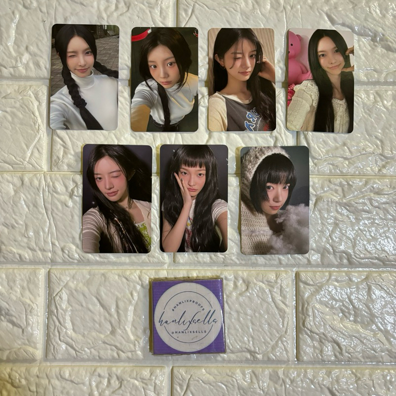ILLIT SUPER REAL ME ALBUM PHOTOCARD STANDARD VER. 1ST MINI ALBUM YUNAH MINJU IROHA MOKA WONHEE ...