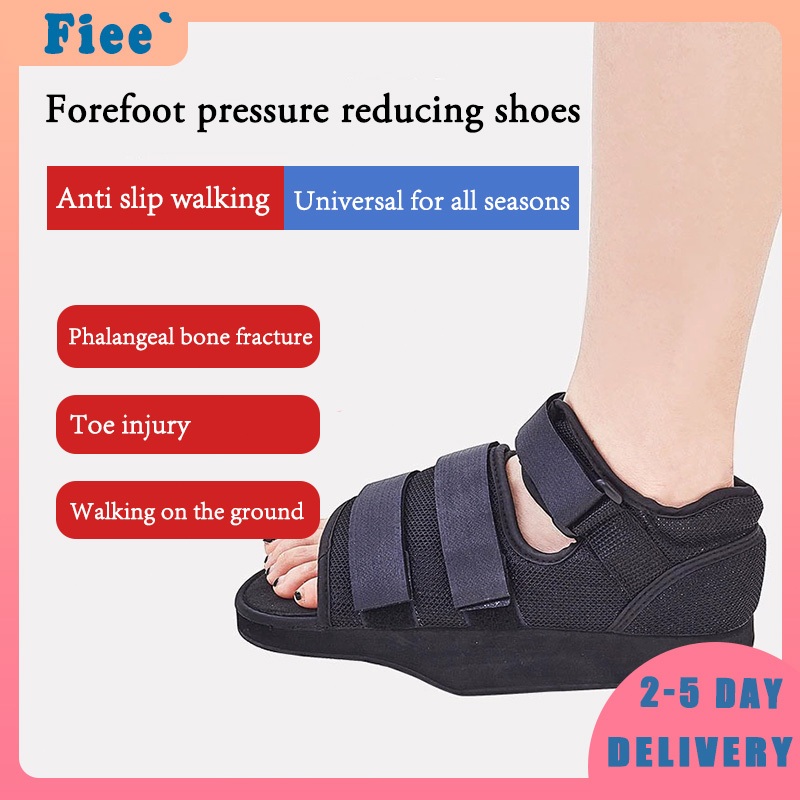 Forefoot pressure reducing shoes Breathable foot fracture shoes ...
