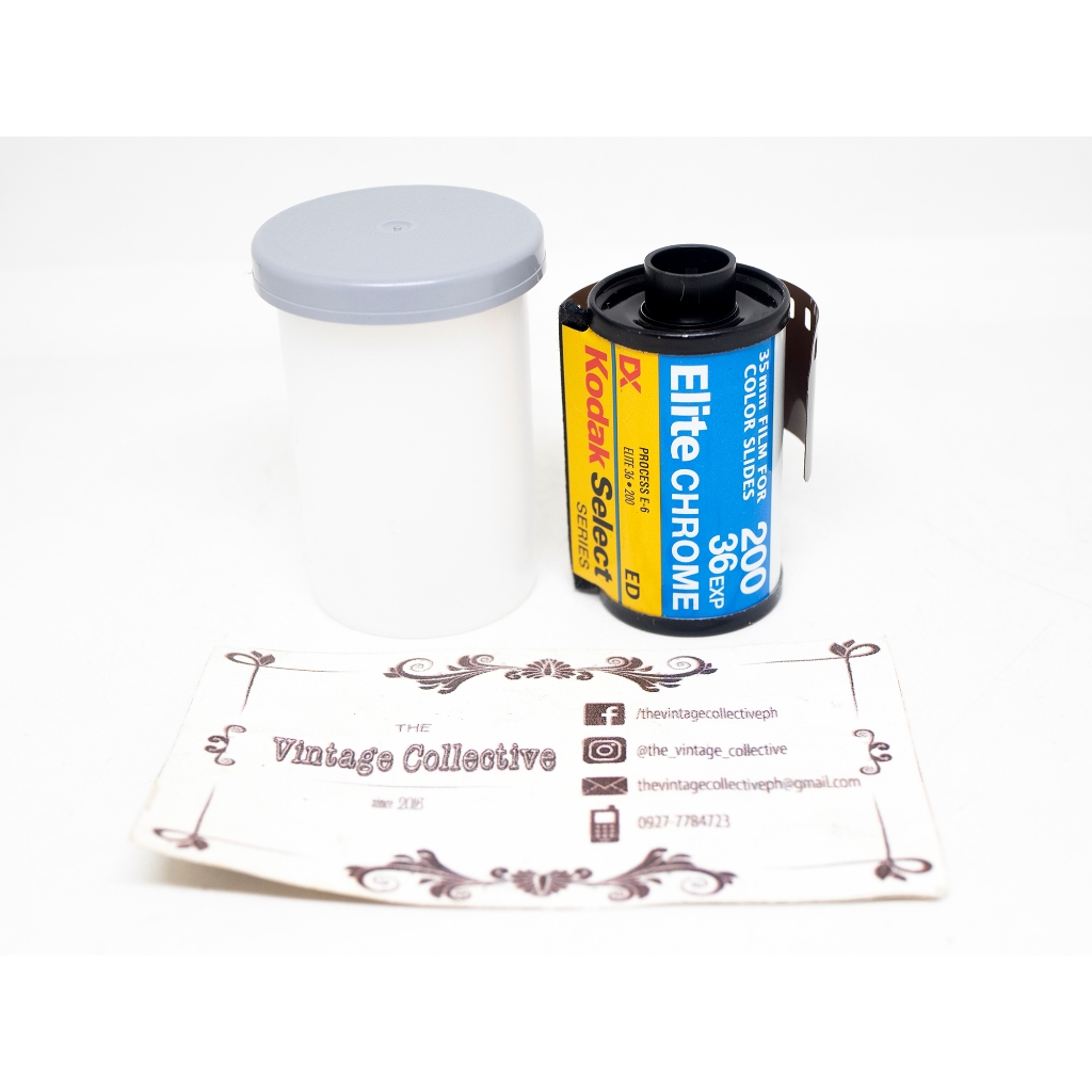 Kodak EliteChrome 200 35mm Slide Color Transparency Film (36 shots ...