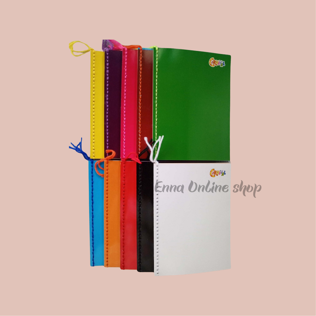 CARNIVAL Yarn Notebook | Assorted Colors | 80 Leaves | Sold By Ream ...