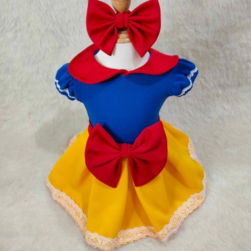 Snow White Monthly Milestone Dress | Shopee Philippines