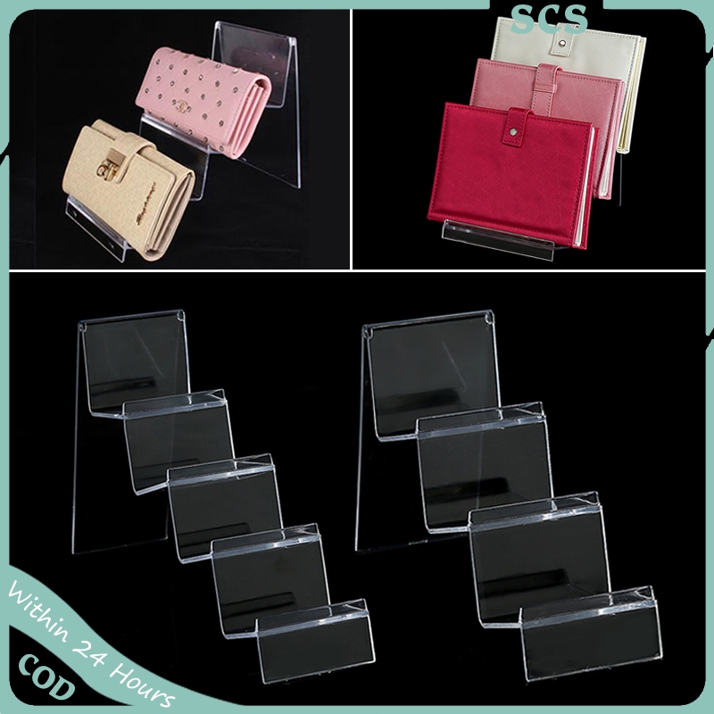 3/4 Tier Purse Display Stand Acrylic Jewelry Holder sunglass organizer ...