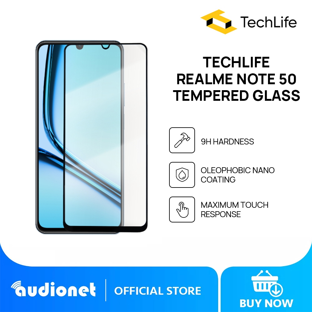 Realme TechLife realme Note 50 Tempered Glass | 9H Hardness ...