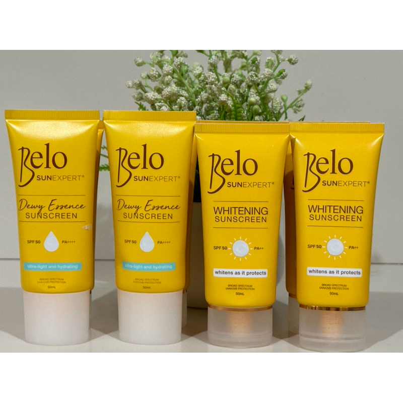 BELO SunExpert Whitening Sunscreen SPF 50 PA++++ 50ML | Shopee Philippines