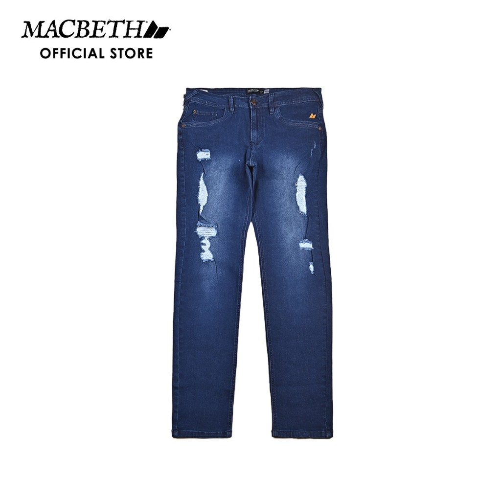 Macbeth Men's Markdown Denim Pants " LOW WAIST SKINNY " | Shopee ...