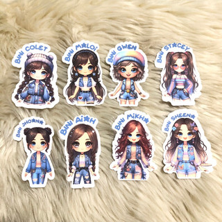 BINI INSPIRED STICKERS (waterproof) | Shopee Philippines