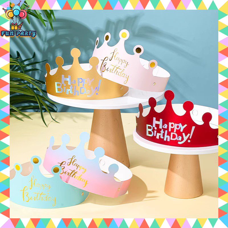 Cake Hat Birthday Crown Happy Birthday Party Hat Handmade Decoration ...