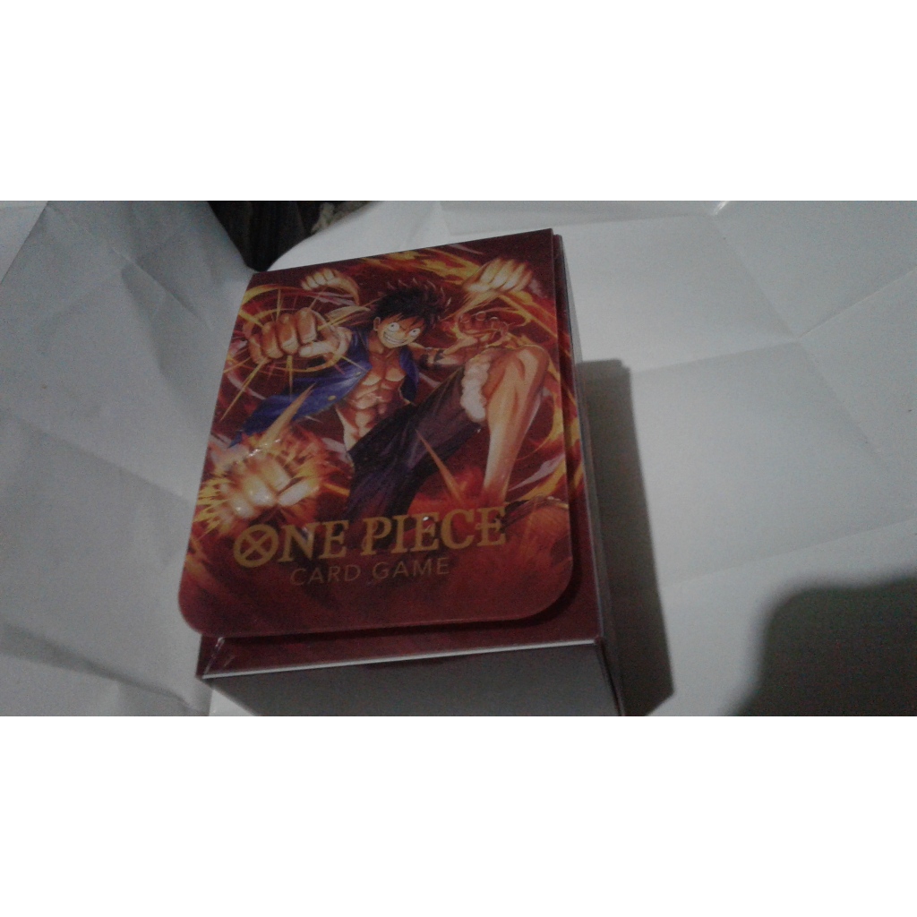 ONE PIECE BANDAI DECK BOX 13 MONKEY D LUFFY NO CARD ULTIMATE ST PORTGAS ...