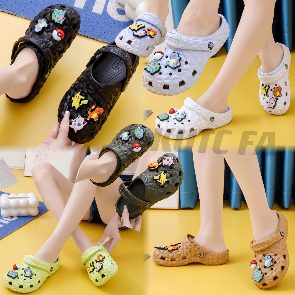 Crocs Durian Summer Simple Sandals Fruit Cartoon Soft Sole Kids Men's ...