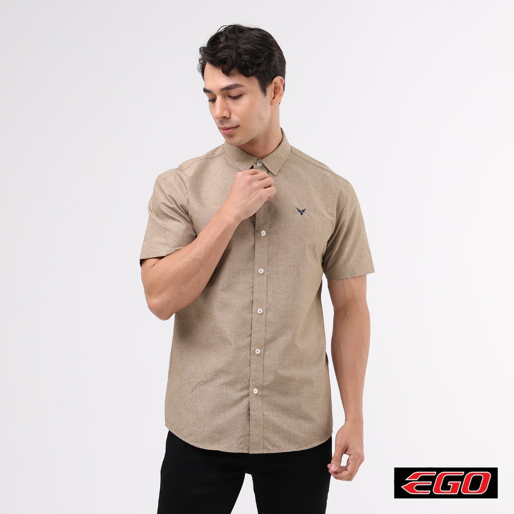 Ego Woven Polo Short Sleeves EMT04-0803 | Shopee Philippines