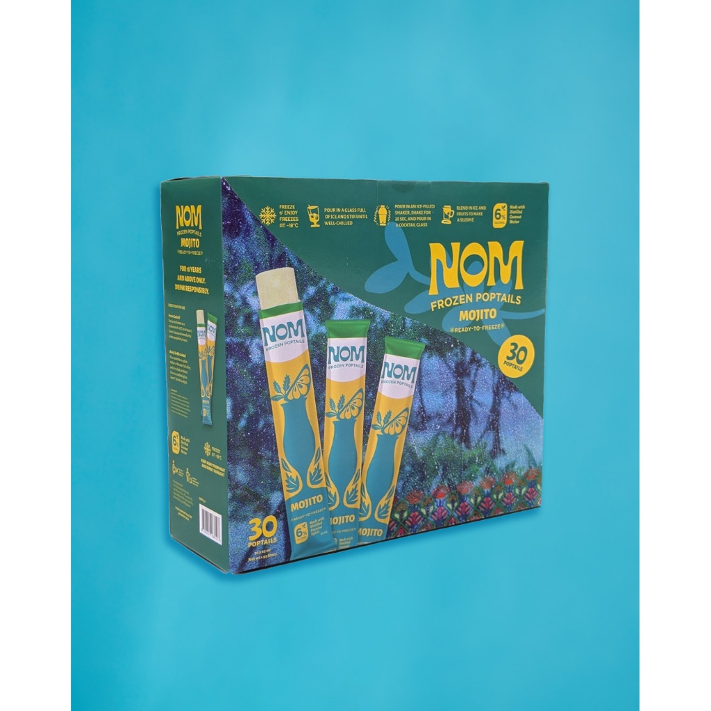 NOM Frozen Poptails | MOJITO Party Pack of 30's | Shopee Philippines