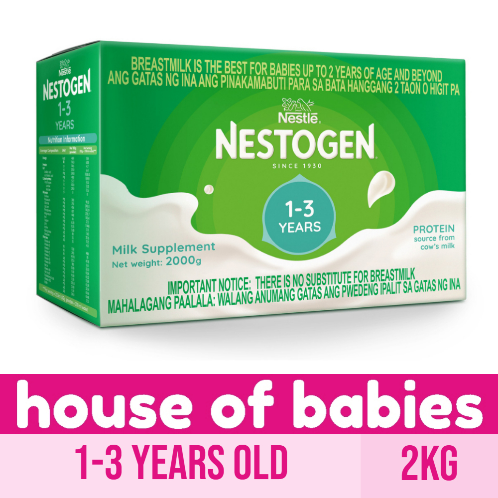 Nestogen for 1-3 Years Old 2kg Milk Supplement | Shopee Philippines