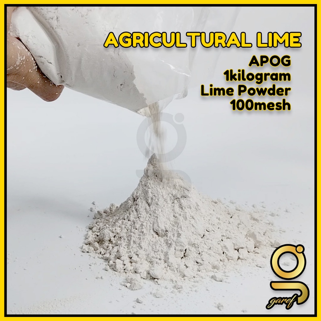 1kilogram | 𝐀𝐏𝐎𝐆 𝐀𝐆𝐑𝐈𝐂𝐔𝐋𝐓𝐔𝐑𝐀𝐋 𝐋𝐈𝐌𝐄 | Calcium Carbonate | garef | Shopee ...