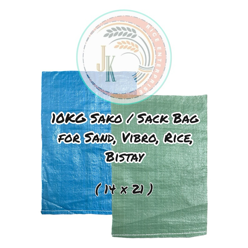 10KG Sako / Sack Bag for Sand, Vibro, Rice, Bistay (Brand new) | Shopee ...