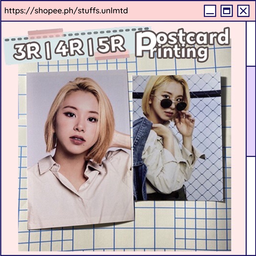 2R 3R 4R 5R POSTCARD PRINTING | Shopee Philippines