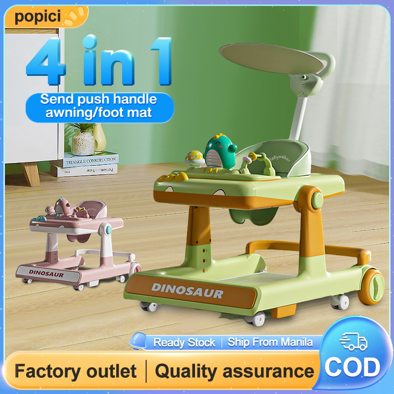 【Free Shipping】Baby Walker Foldable Walker For Baby Adjustable Walker ...