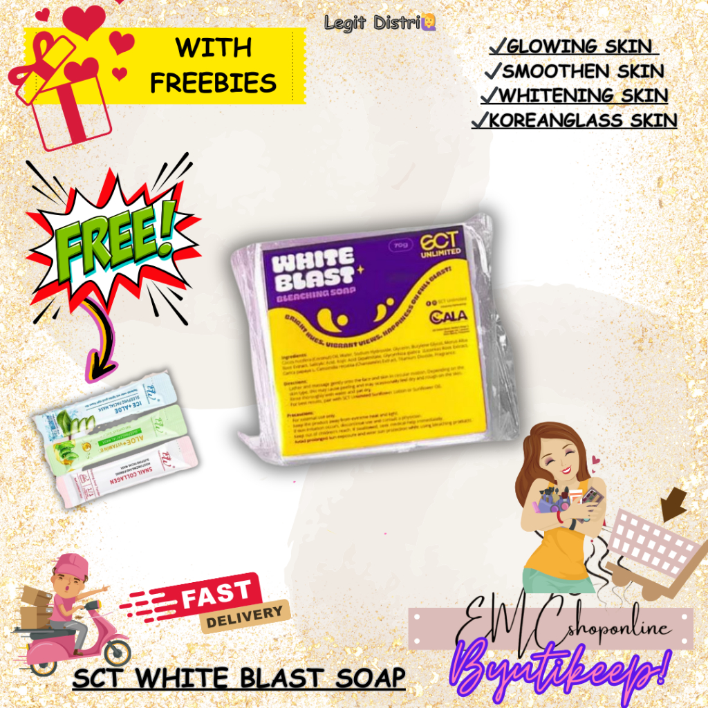 SCT Unlimited White Blast Soap 70g (Sold per pc) | Shopee Philippines