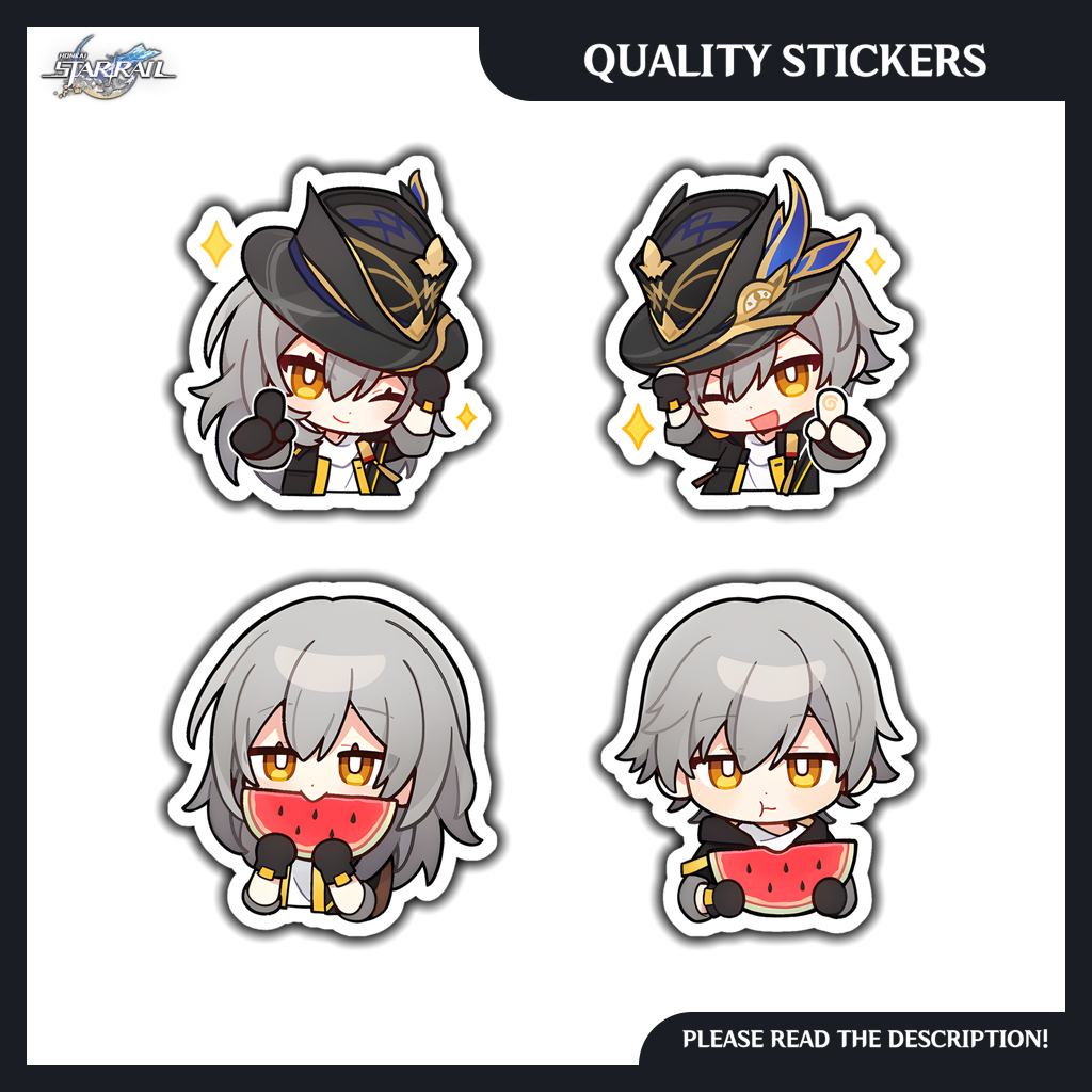 Trailblazer | Caelus | Stelle - Honkai: Star Rail Emoji Stickers ...
