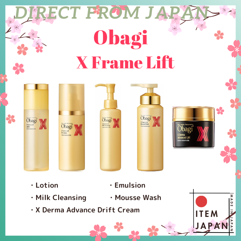 Obagi X Frame Base Series Lotion/Emulsion/Milk Cleansing/Mousse Wash ...
