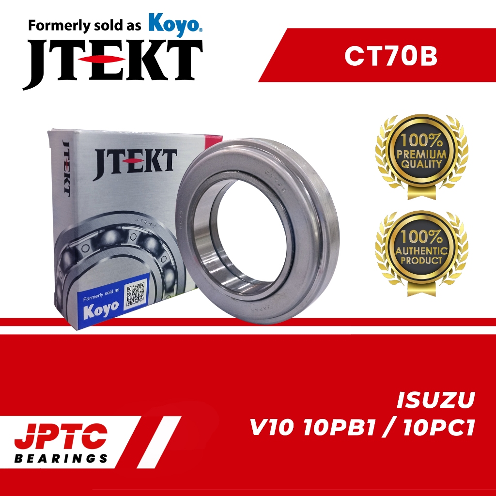 KOYO/JTEKT CT70B Clutch Release Bearing for Isuzu V10 | Shopee Philippines