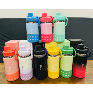 (FREE NAME)350ml/500ml HILEE KIDS WITH SILICONE BOOT TUMBLER FOR KIDS ...