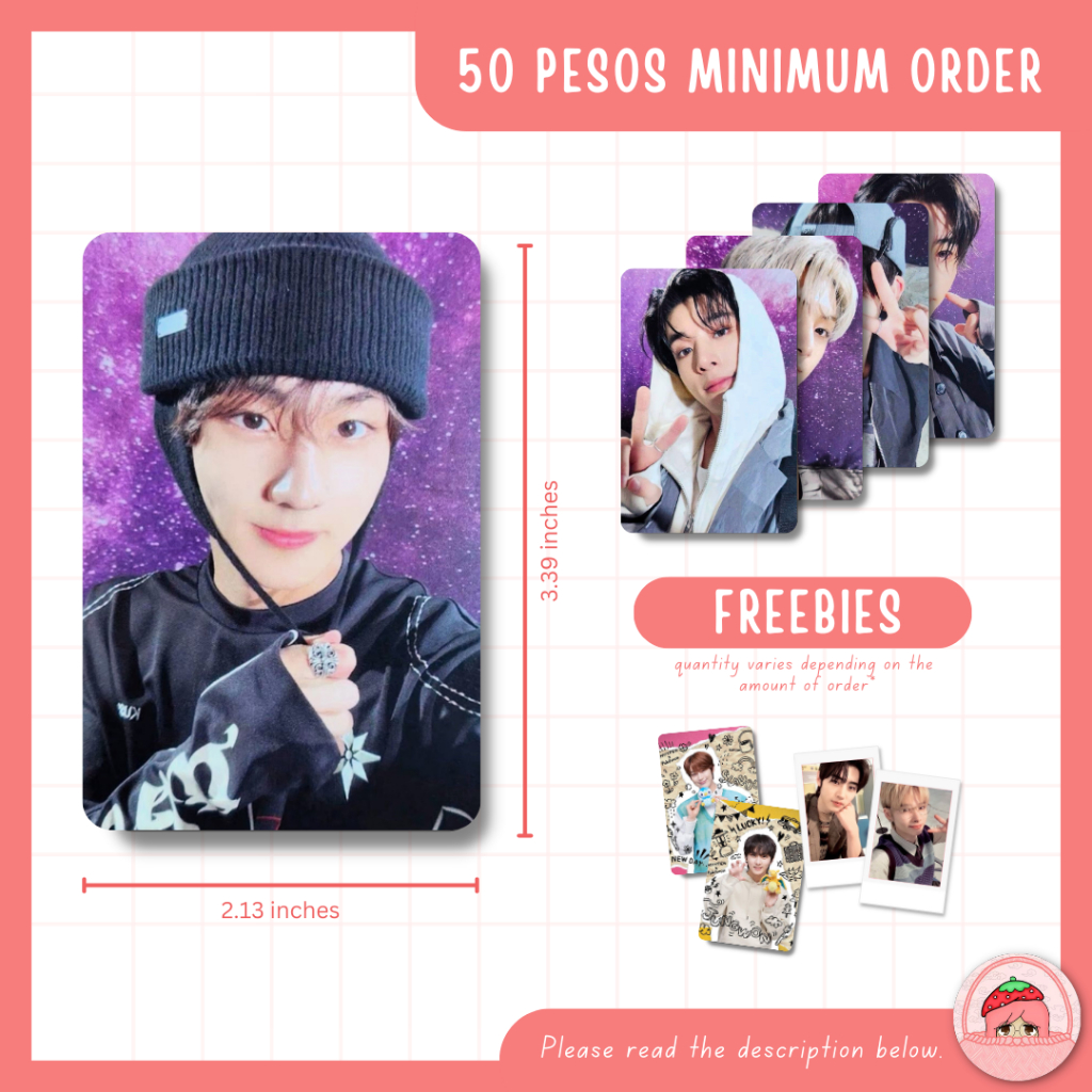 ENHA GGU GGU PACKAGE NRPC PC PHOTOCARD UNOFFICIAL FANMADE PRINT LOMO K ...