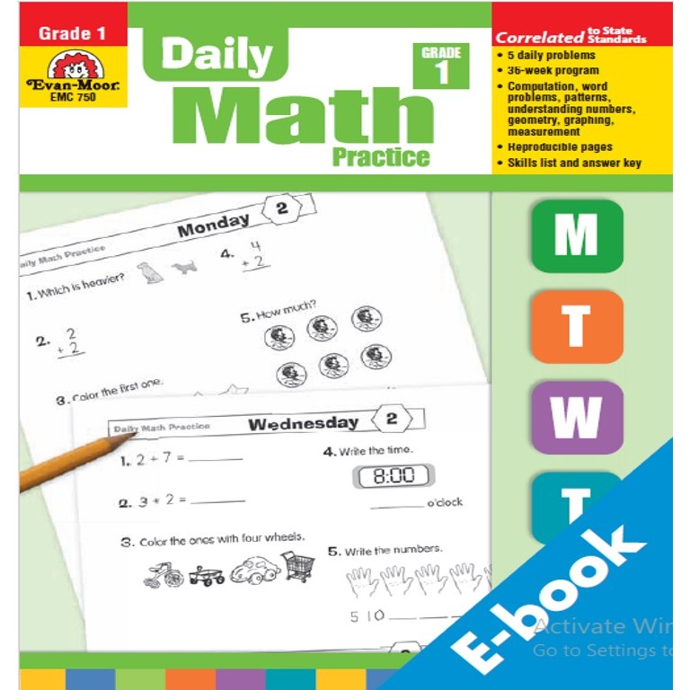 Daily Math Practice Grade 1/ Workbook | Shopee Philippines