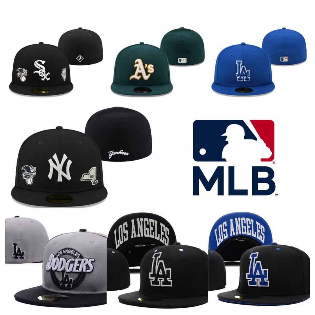 【COD】MLB close cap for men unisex baseball Fashion Cap High Quality ...