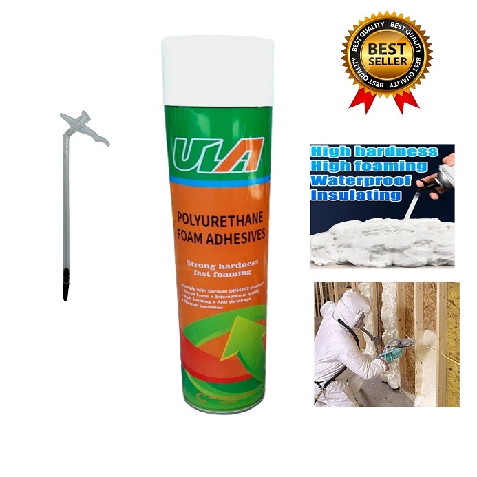 ULA POLYURETHANE FOAM SPRAY ADHESIVES 750ML -TLS | Shopee Philippines