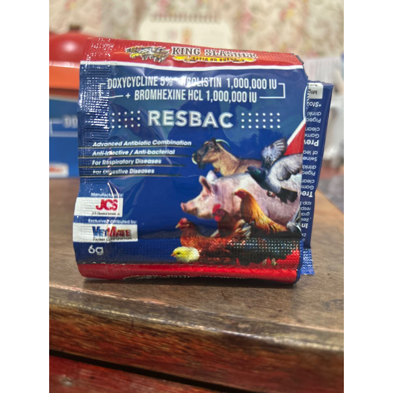 Resbac Powder for Gamefowl(1sachet) | Shopee Philippines