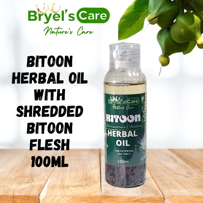 Bryel's Care 100ml Bitoon Herbal Oil for Body Wellness May Heal Cysts that are felt | Shopee ...