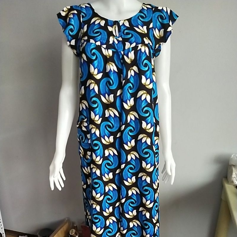 daster dress pambahay cotton chalice Large | Shopee Philippines