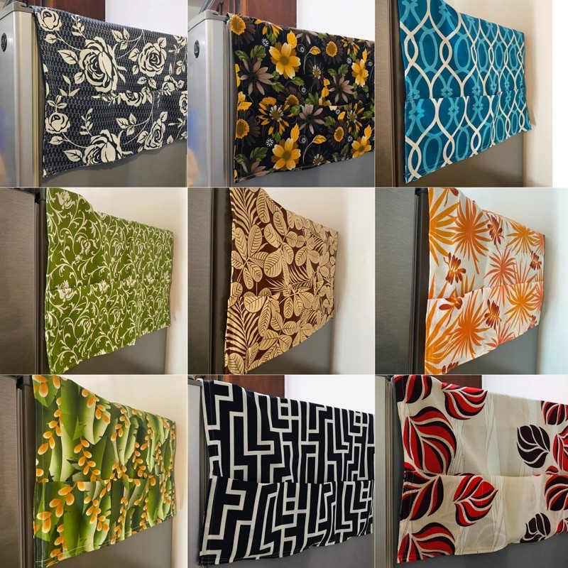 REF COVER WITH 3 POCKETS/ REFRIGERATOR COVER | Shopee Philippines