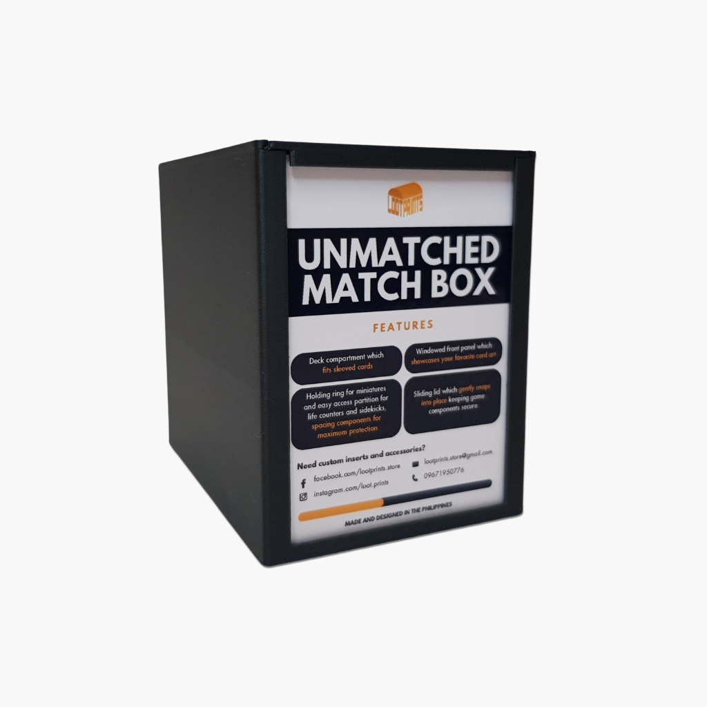 Loot Prints Match Box for Unmatched | Shopee Philippines