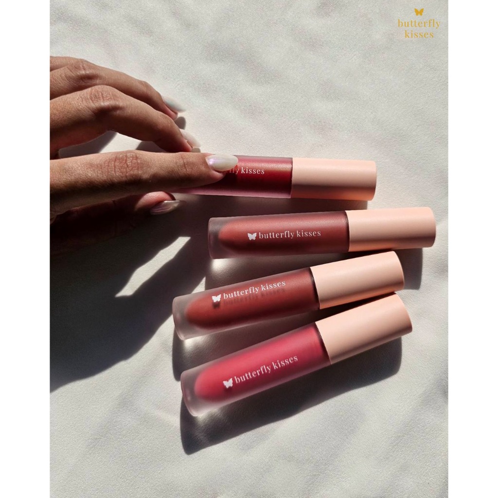 BUTTERFLY KISSES Velvet Lip Mousse Lipstick | Shopee Philippines