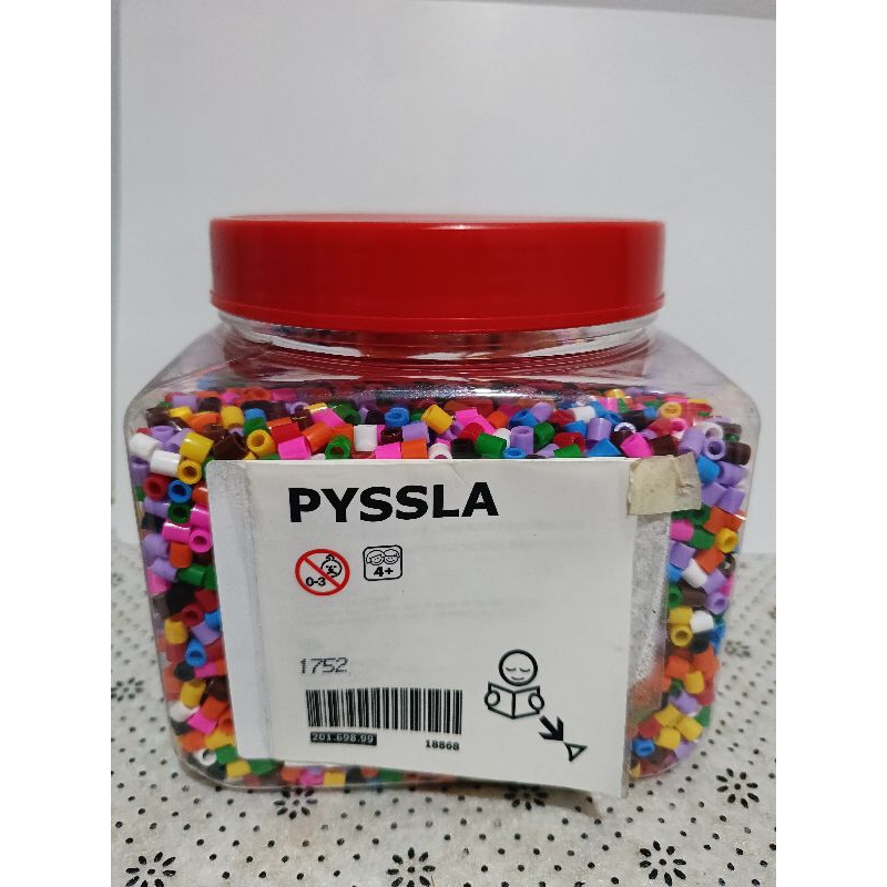 IKEA PYSSLA Perler Beads Mixed Colors | Shopee Philippines