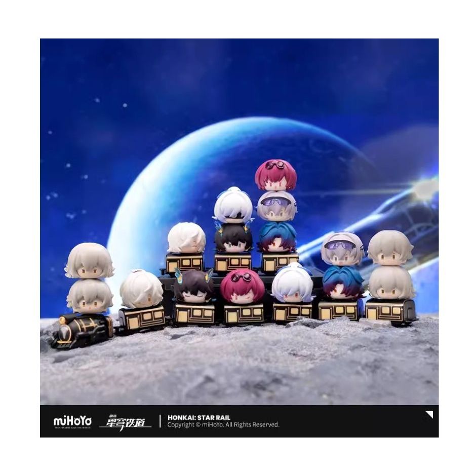 [Official Honkai: Star Rail] Chibi Train Figures | Shopee Philippines