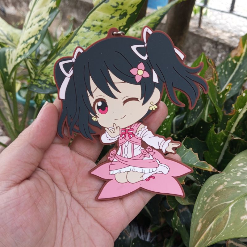 Love Live! The School Idol Movie! YAZAWA NICO Rubber Charm | Shopee ...