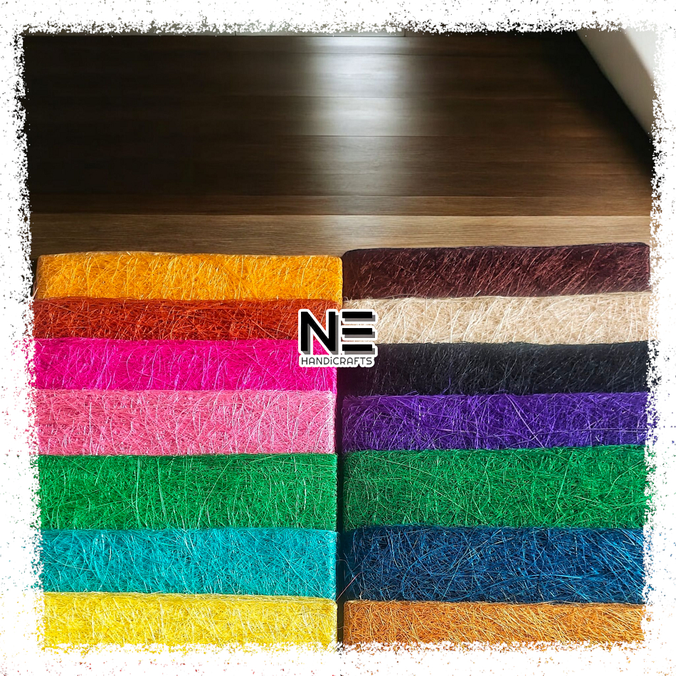 5-Yard Abaca Scrunch Mat Sinamay Design Backdrop DIY Flower Arrangement ...