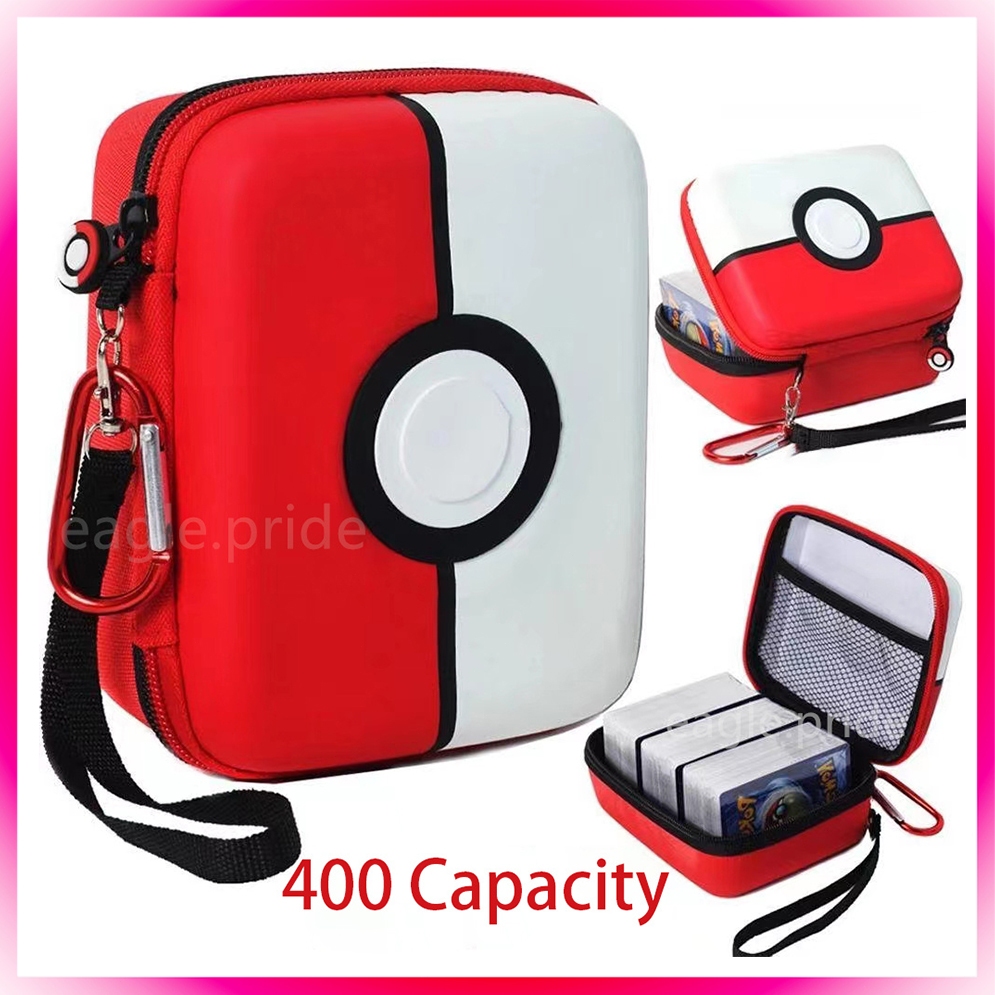 Pokemon Cards Covers Pouch Pikachu Album Book Can hold 400 pokemon card ...