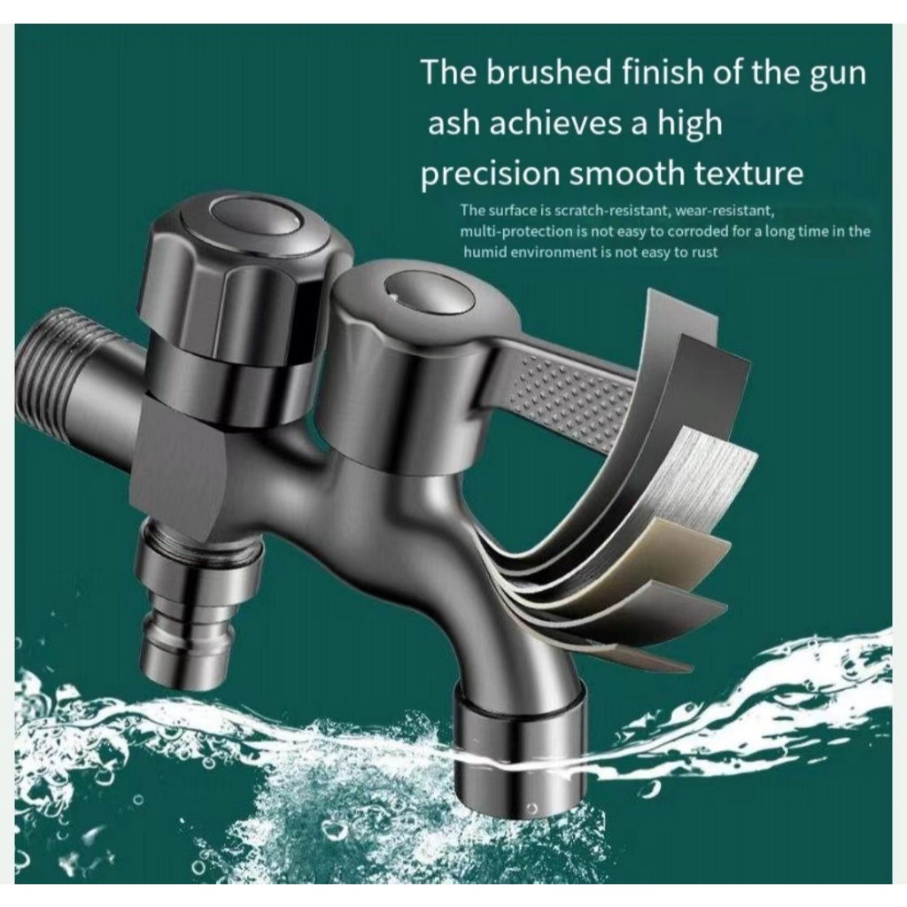 Best Two Way Faucet 304 Stainless Steel Dual Function Tap Faucet ...