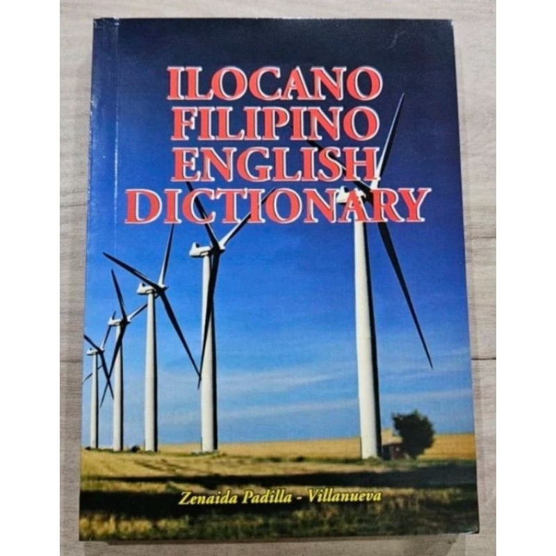 ILOCANO ENGLISH-FILIPINO DICTIONARY!!! | Shopee Philippines