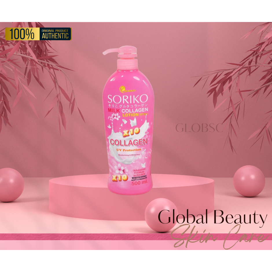 SORIKO Milk Collagen Lotion 500ml | Shopee Philippines