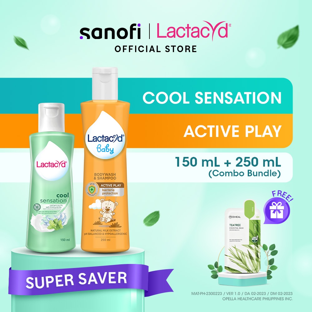 SUPER SAVER Baby & Me (Lactacyd Cool Sensation 150ml + Active Play ...