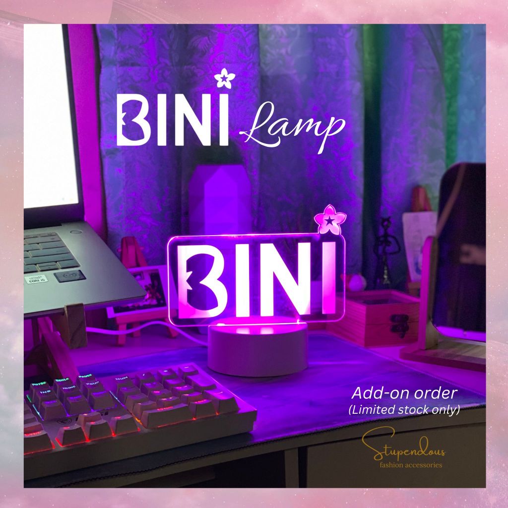 [Stupendous PH] BINI LAMPSHADE with FREE PHOTOCARD | Shopee Philippines